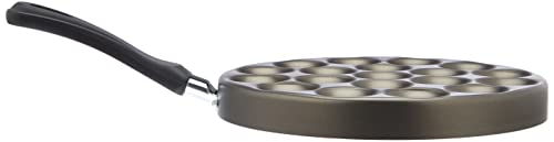 Patisse Pancake Aluminium Pan, Grey Metallic/Black