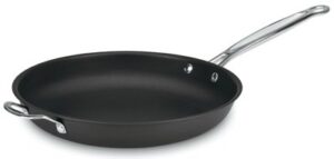 cuisinart chef's classic skillet aluminum non stick oven safe to 500 deg f 14"