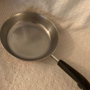 Vtg SS Revere Ware Copper Bottom 7inch Skillet