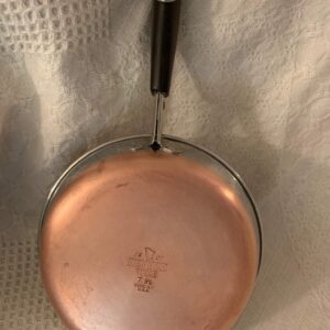 Vtg SS Revere Ware Copper Bottom 7inch Skillet