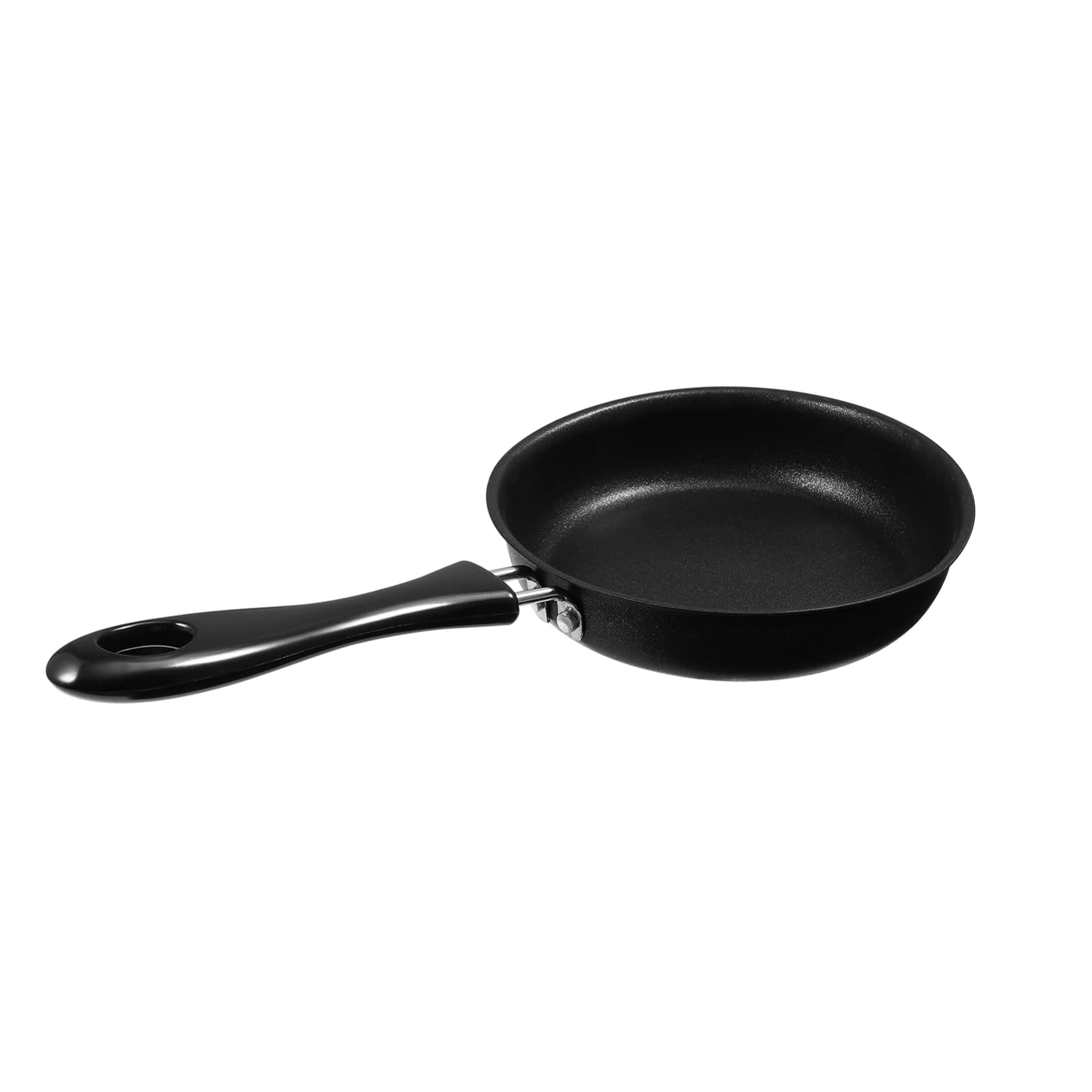 Housoutil Small Cast Iron Skillet Fry Pan, 5 inch/ 12cm Egg Frying Pan Non- stick Omelet Pans Suitable for Gas Stove, Induction Cooker, Halogen Stove