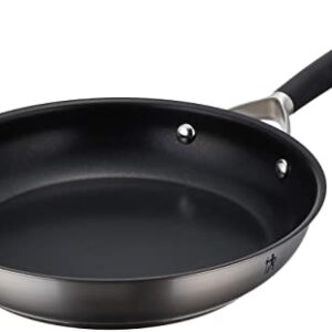 Henckels 40589-260 HI Style Basic Frying Pan, 10.2 inches (26 cm), Stainless Steel, Fluorine Coating, Induction Compatible