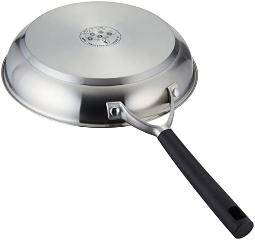 Henckels 40589-260 HI Style Basic Frying Pan, 10.2 inches (26 cm), Stainless Steel, Fluorine Coating, Induction Compatible