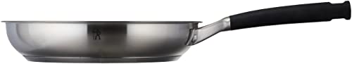 Henckels 40589-260 HI Style Basic Frying Pan, 10.2 inches (26 cm), Stainless Steel, Fluorine Coating, Induction Compatible