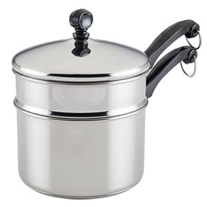 farberware classic stainless series 2-quart covered double boiler