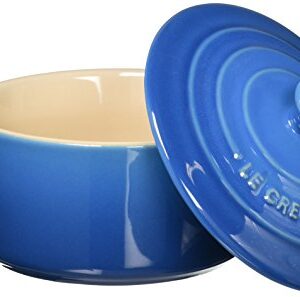 Le Creuset Stoneware Mini Round Cocotte, 8 oz., Marseille