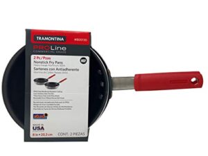 tramontina pro line commercial grade nonstick fry pans - 2 pk