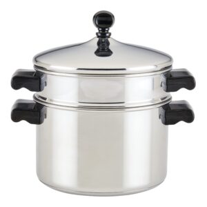 farberware classic series sauce pot steamer insert, saucepot (3 quart), silver