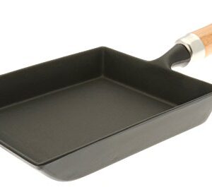 Iwachu Iron Tamagoyaki Omelette Pan, Black