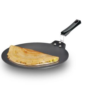 futura - dt30 futura dt-30 dosa tava nonstick indian, 12-inch, black