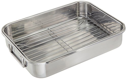 ExcelSteel 591 Roasting Pan, Stainless