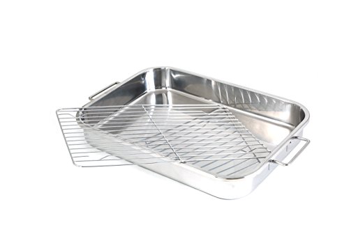 ExcelSteel 591 Roasting Pan, Stainless