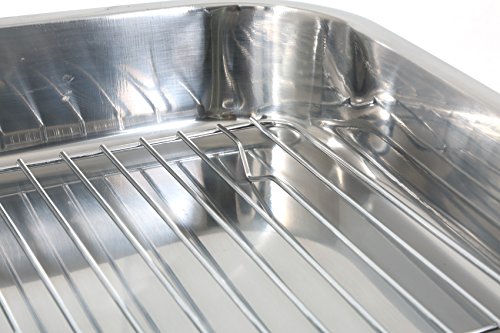 ExcelSteel 591 Roasting Pan, Stainless