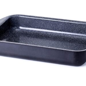 Ceramic Coated Roasting Pan/Lasagna Pan - With Natural Nonstick Coating, Safe For StoveTop and Oven Use / 16.1 x 11.7 x 2.7 inch