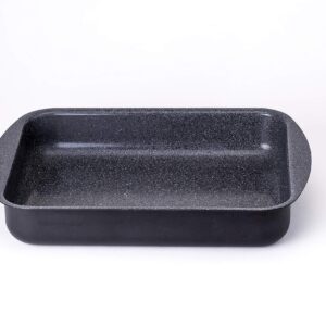 Ceramic Coated Roasting Pan/Lasagna Pan - With Natural Nonstick Coating, Safe For StoveTop and Oven Use / 16.1 x 11.7 x 2.7 inch