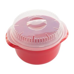 nordic ware multi-boiler, one size, red