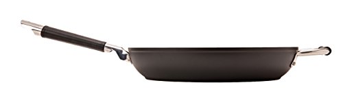 DaTerra Cucina Professional 13 Inch Nonstick Frying Pan | Italian Made Ceramic Nonstick Pan Sauté Pan, Chefs Pan, Non Stick Skillet Pan for Cooking, Sizzling, Searing, Baking and More