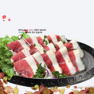 Korean Style BBQ Grill Pan with Maifan Coated Surface Non-stick Smokeless Barbecue Plate for Indoor Outdoor Grilling