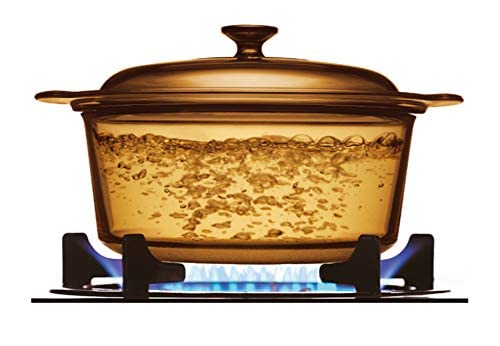 Visions 5L Round Dutch Oven With Glass Lid/Cover