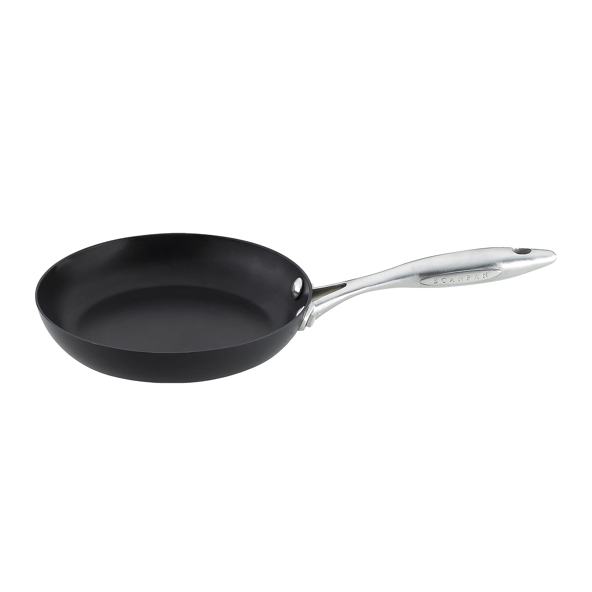 SCANPAN Professional 8” Fry Pan - Easy-to-Use Nonstick Cookware - Dishwasher, Metal Utensil & Oven Safe - Made in Denmark