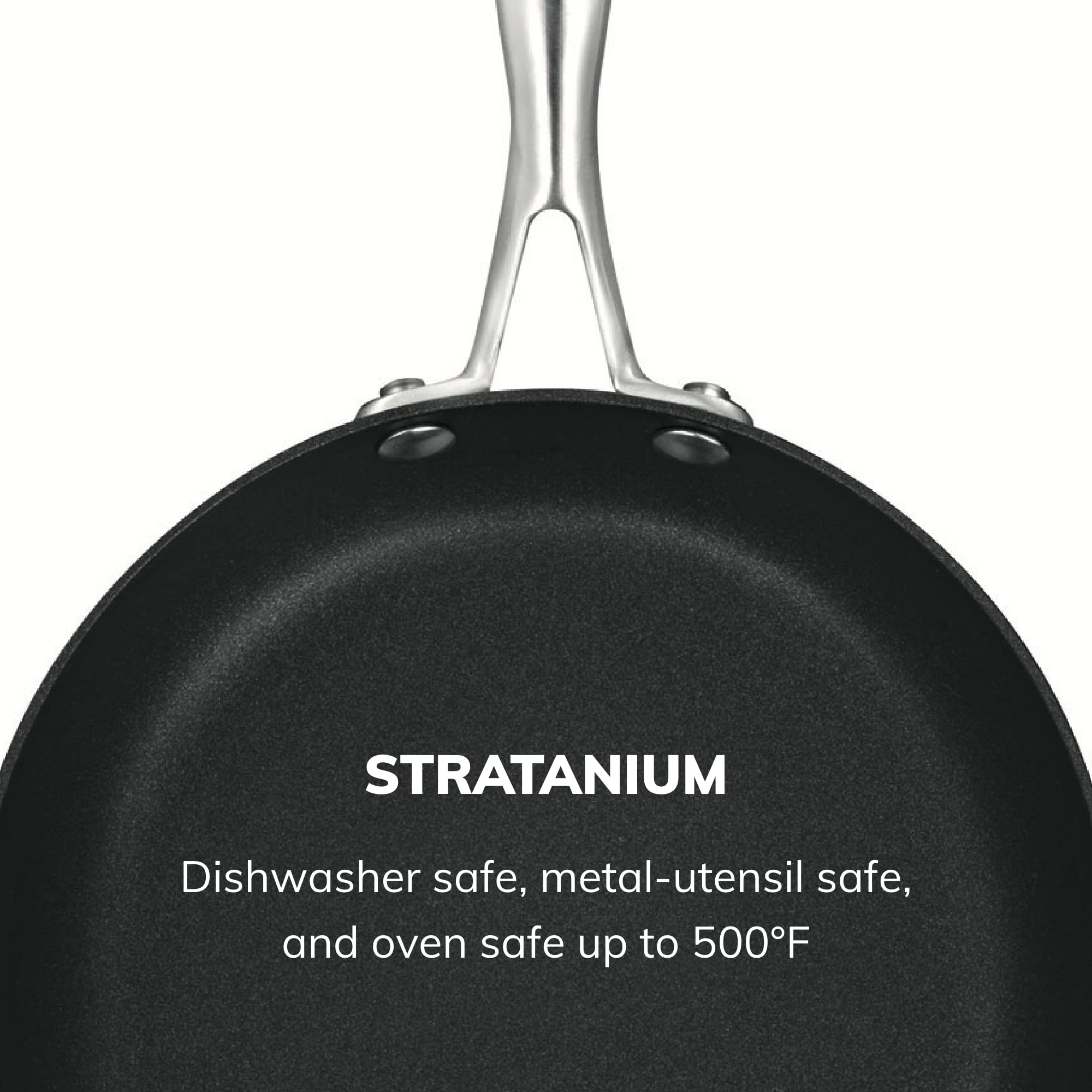 SCANPAN Professional 8” Fry Pan - Easy-to-Use Nonstick Cookware - Dishwasher, Metal Utensil & Oven Safe - Made in Denmark