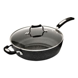 starfrit the rock 11" deep fry pan