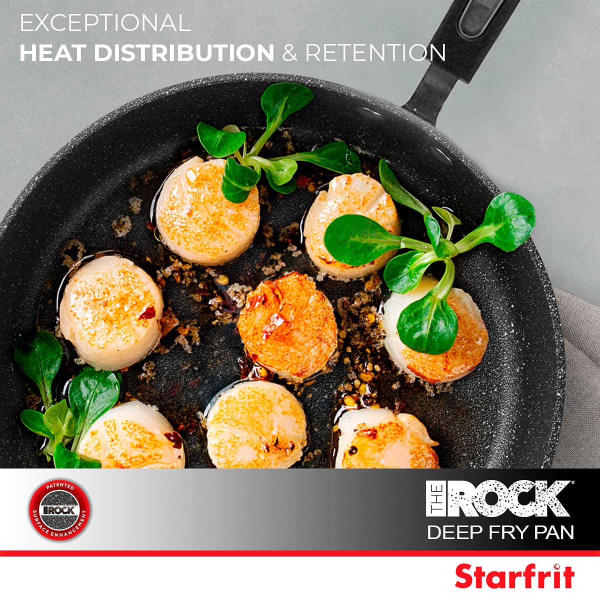 Starfrit The Rock 11" Deep Fry Pan