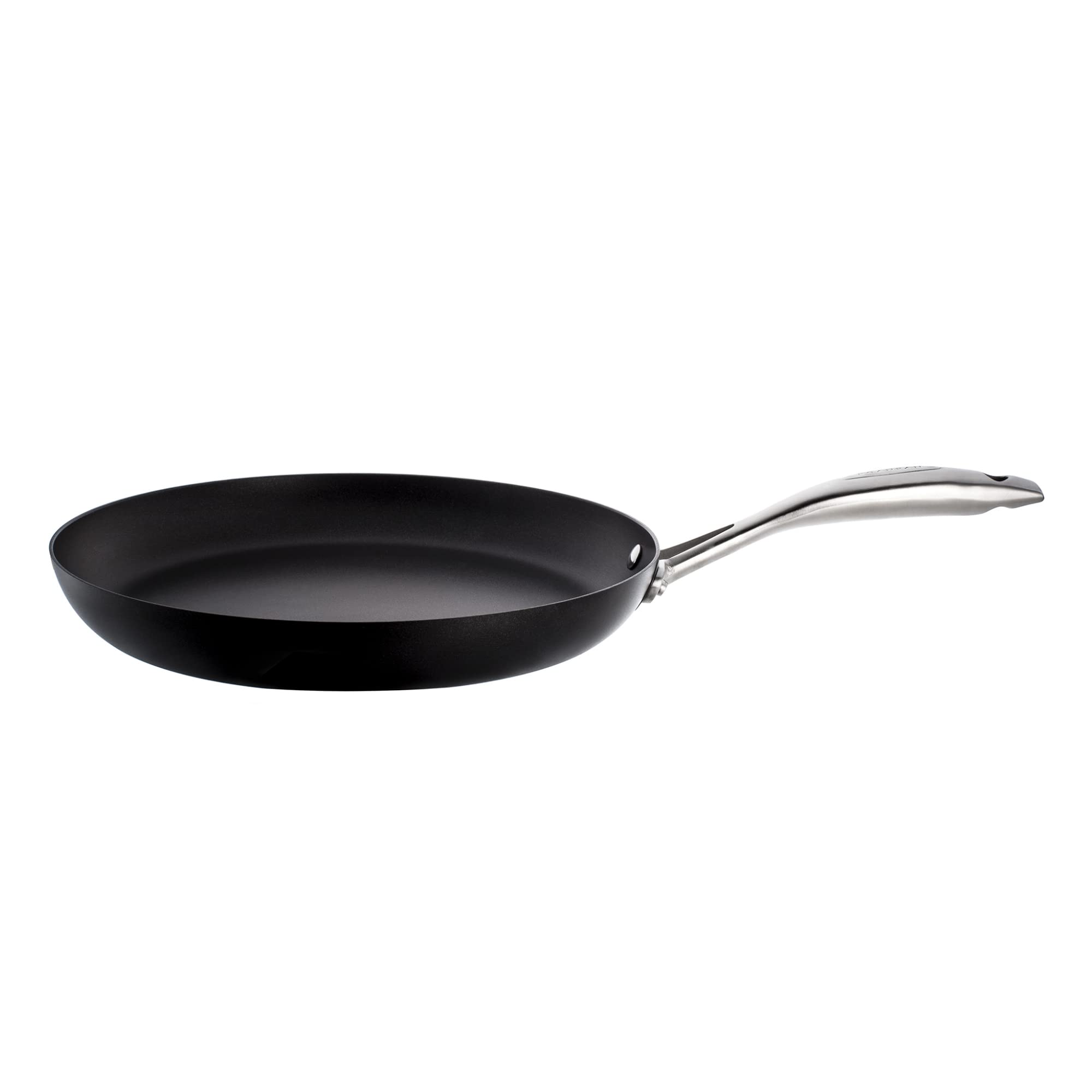 Scanpan Pro IQ 12.5” Fry Pan - Easy-to-Use Nonstick Cookware - Dishwasher, Metal Utensil & Oven Safe - Made by Hand in Denmark