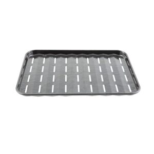 Nuwave Genuine Replacement Non-Stick Enamel Baking Pan & Broiler Rack, Guaranteed to Fit, Sold by Original Manufacturer, Compatible with Every Bravo XL Air Fryer Oven Models 20801,20802, 20811, 20850