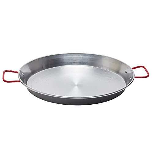 Garcima 15-Inch Carbon Steel Paella Pan, 38cm