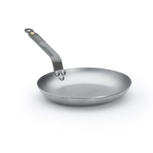 de buyer mineral b carbon steel omelette pan - 9.5” - naturally nonstick - made in france