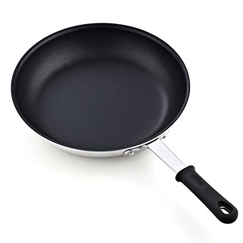 Cooks Standard Professional Aluminum Nonstick Restaurant Fry Pan 10-Inch, Durable Heavy Duty Skillet Pan, Woks,Metalic