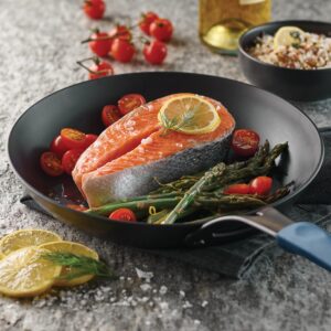 Tramontina 12 in Carbon Steel Fry Pan – with Silicone Grip, 80111/002DS