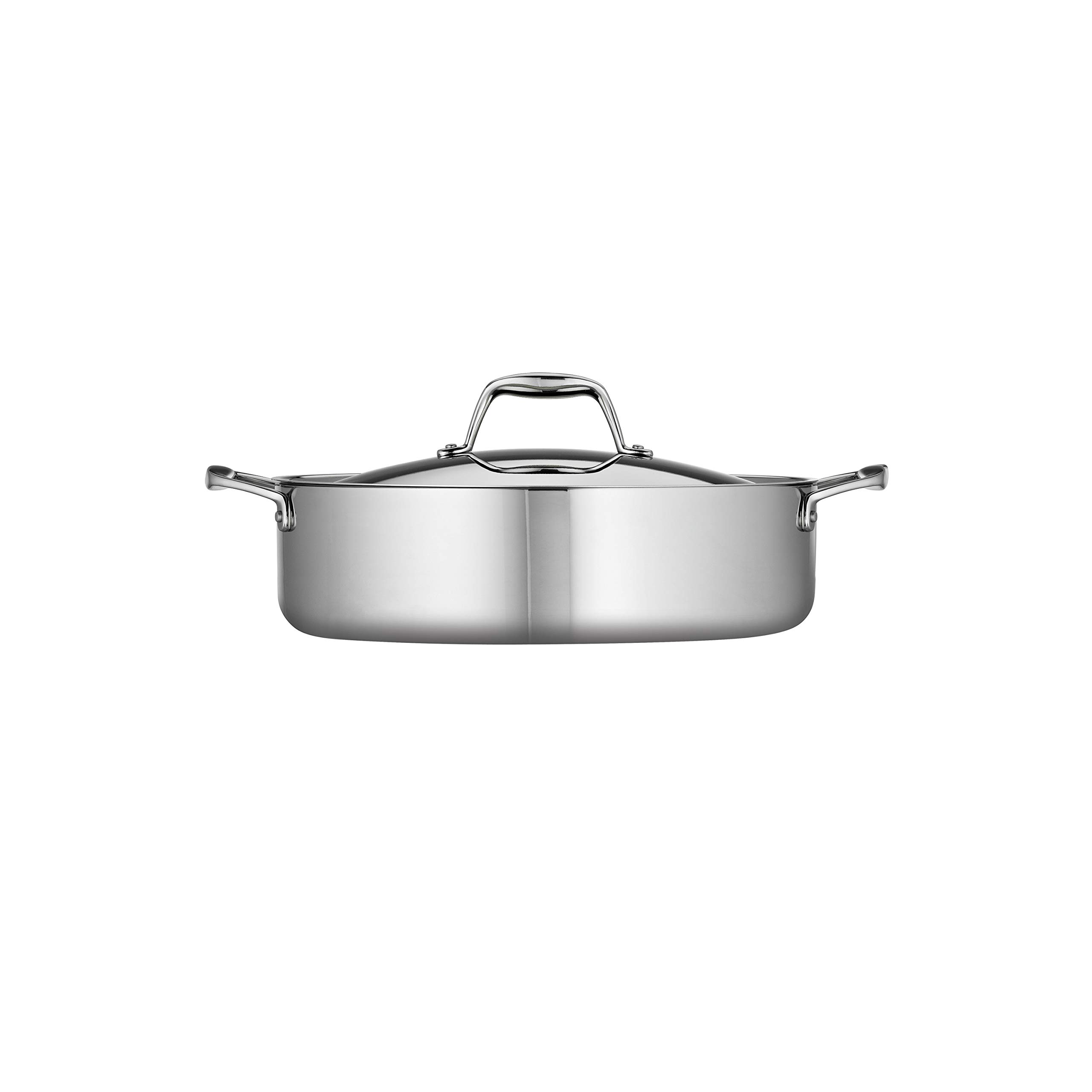 Tramontina 6 QT Covered Braiser - Tri-Ply Clad SS - SEA - Gourmet