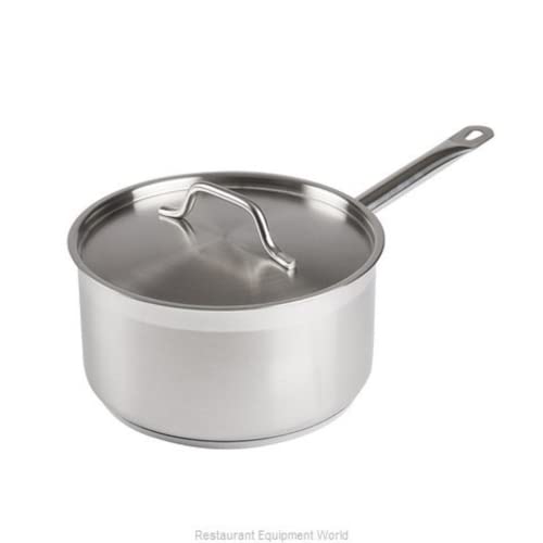 Winware Stainless Steel 6 Quart Sauce Pan with Cover