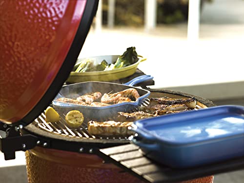 Le Creuset Enameled Cast-Iron 10-1/4-Inch Square Skillet Grill, Marseille