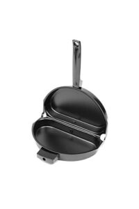 fox run egg pan, non-stick folding omelette pan, 8"