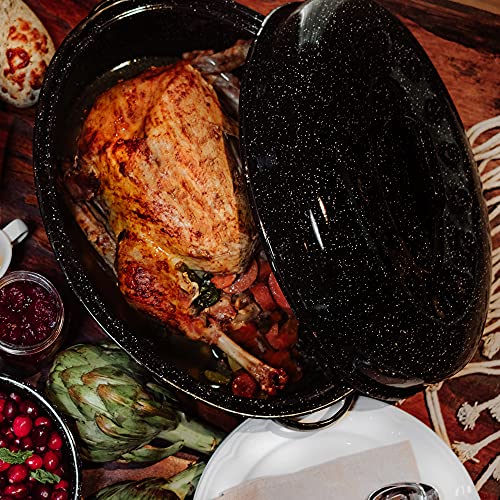 Granite Ware 18-Inch Covered Oval Roaster