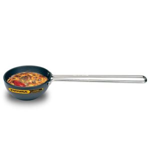 futura anodised heating pan, 1 cup, black