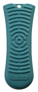 le creuset silicone handle sleeve, 5 3/4" x 2", caribbean