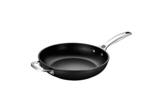 le creuset toughened nonstick pro deep fry pan, 11"