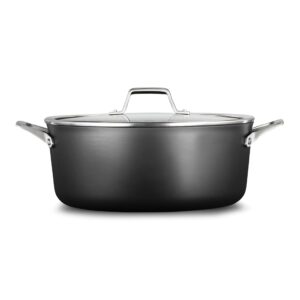 calphalon premier hard-anodized nonstick 8.5-quart dutch oven with lid