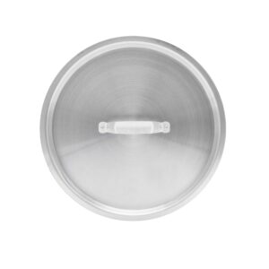 thunder group stock pot lid, 100 quart, silver