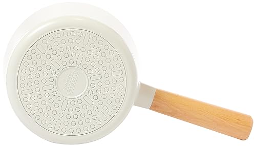 NEOFLAM FIKA Sauce Pan for Stovetops and Induction | Wood Handle and Glass Lid | Made in Korea (7" / 1.7qt)