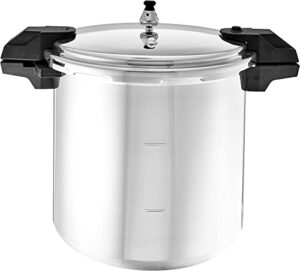 mirro pressure cooker, 22 quart, silver