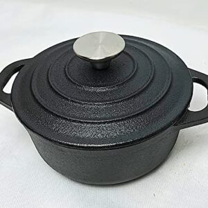 HAWOK Cast Iron Pre-Seasoned Dutch Oven with Trivet…