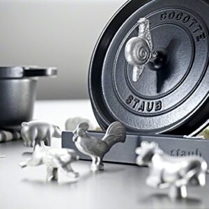 Staub Pig Cocotte Knob