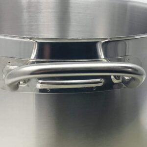 Update International 16 Qt Stainless Steel Stock Pot w/Cover, silver, SPS-16