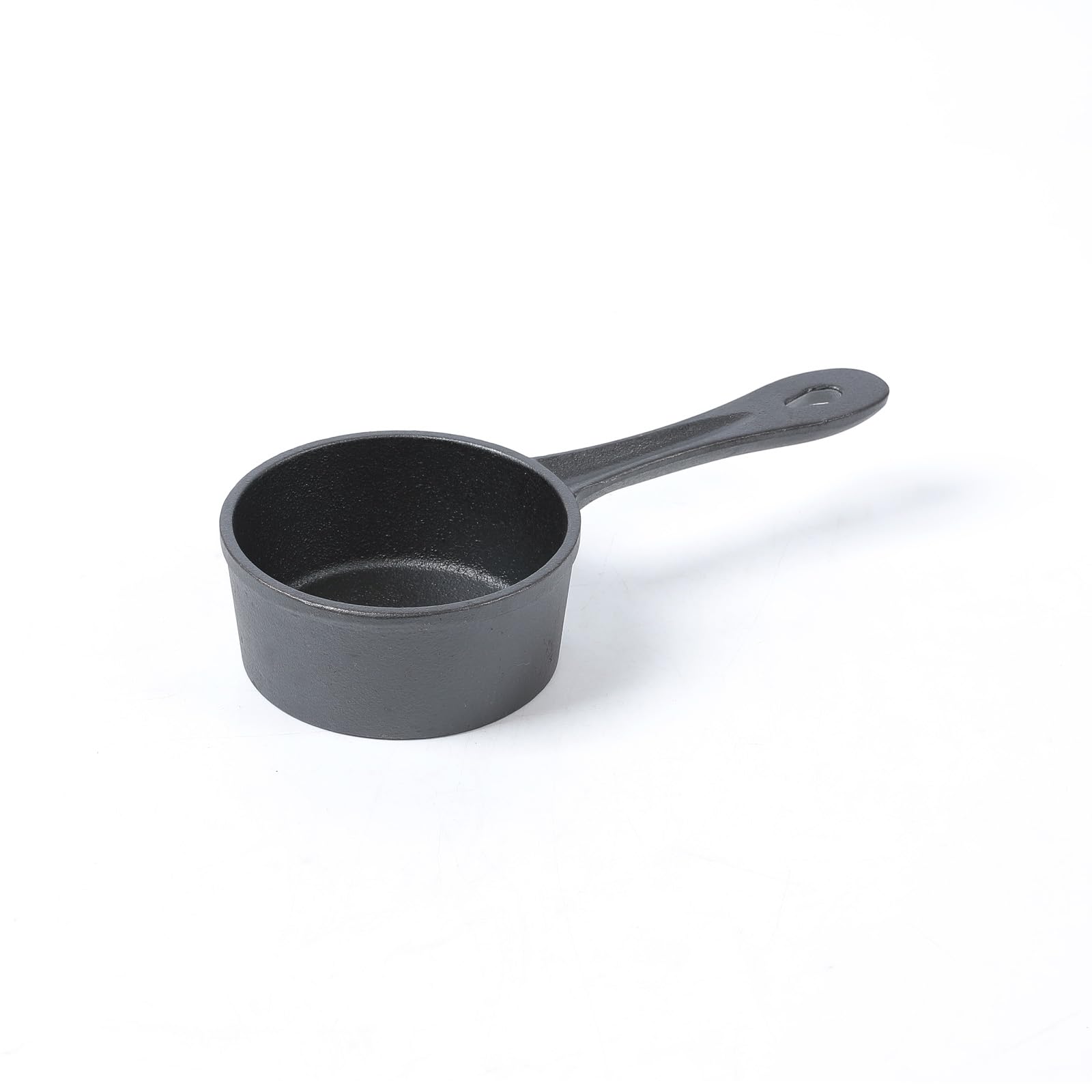 HAWOK DIA.3.8inch Cast Iron Melting Pot Pre-Seasoned Sauce Pan…