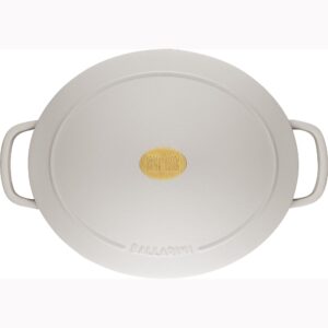 BALLARINI Bellamonte Cast Iron 5-qt Oval Dutch Oven - Crema White